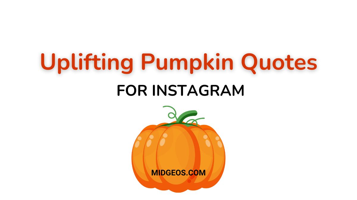 115 Uplifting Pumpkin Quotes For Instagram