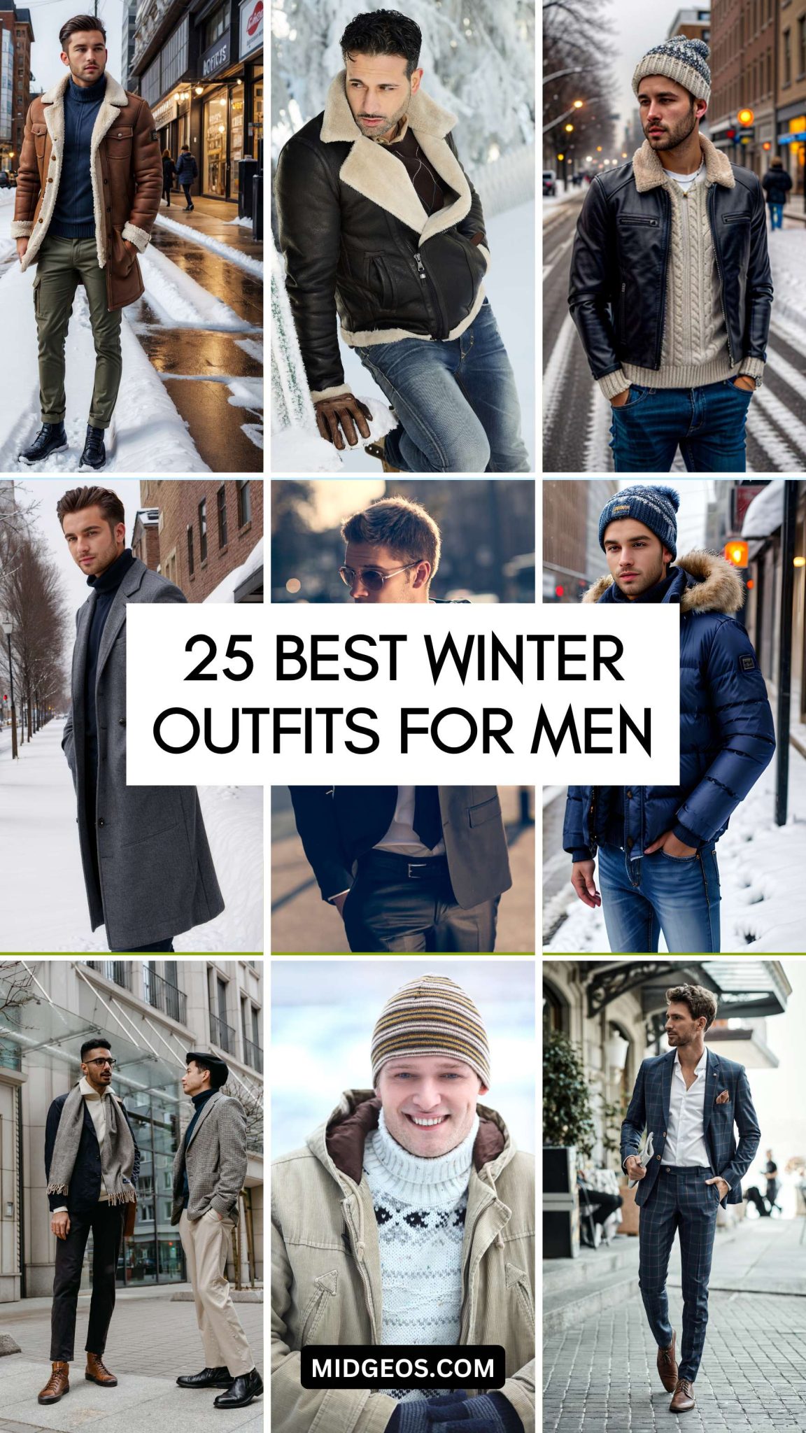 25 Best Winter Outfits For Men: Stay Warm, Stylish, And Ready For 2024