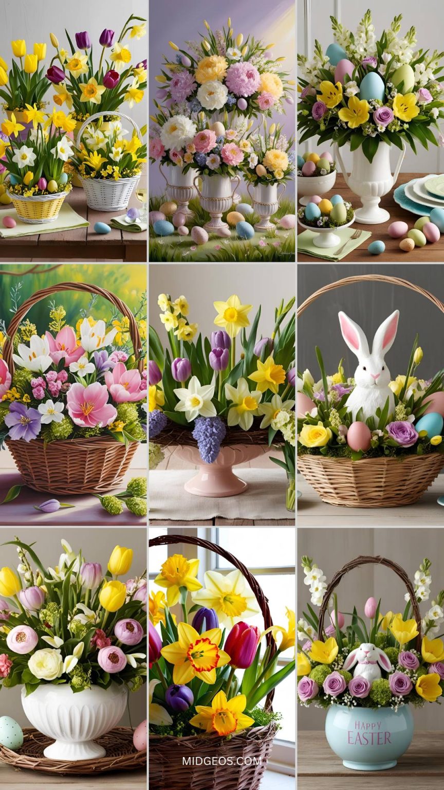 17 Beautiful Easter Flower Arrangements: Ideas & DIY Tips
