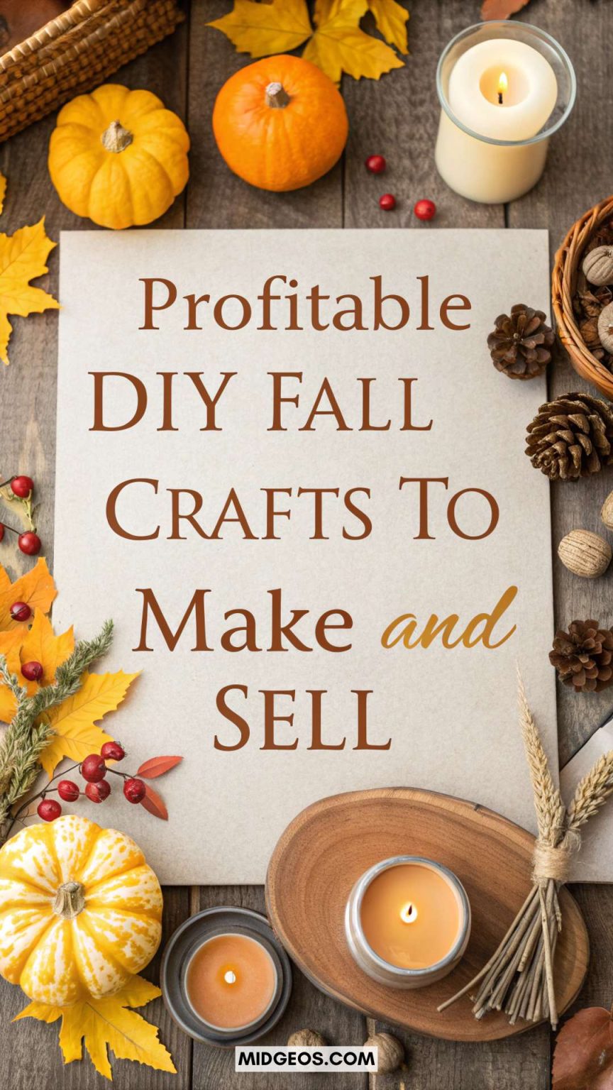 DIY Fall Crafts To Make And Sell For Profit